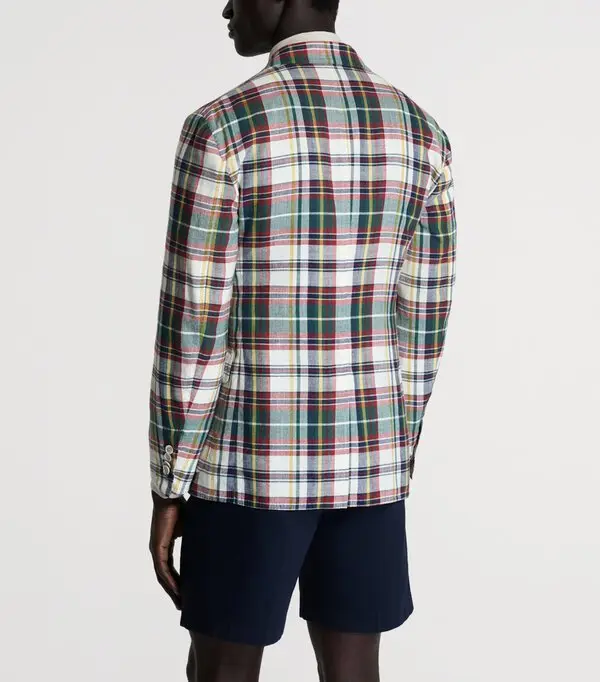 Dunhill Madras Check Blazer