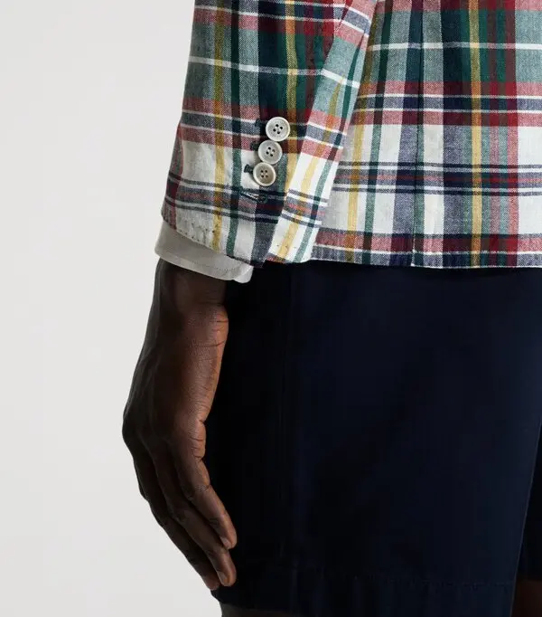 Dunhill Madras Check Blazer
