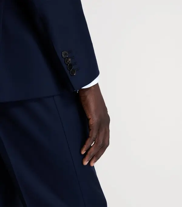 Dunhill Wool Cavendish Blazer - Navy