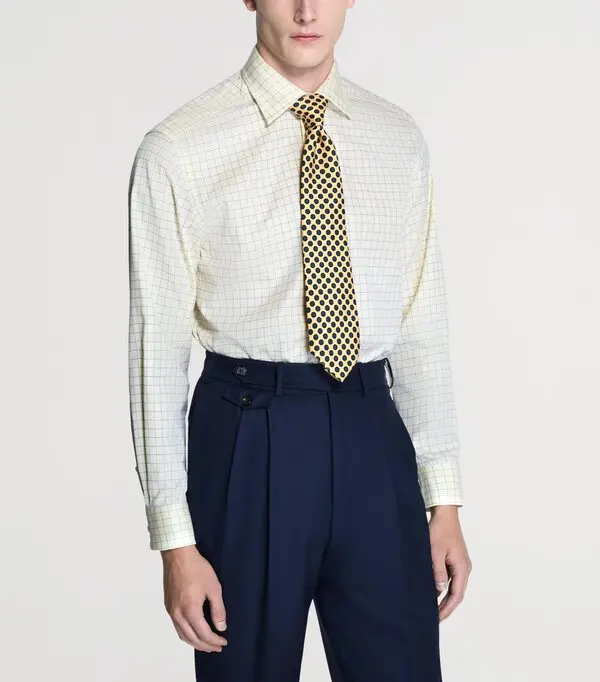 Dunhill Cotton Check Shirt