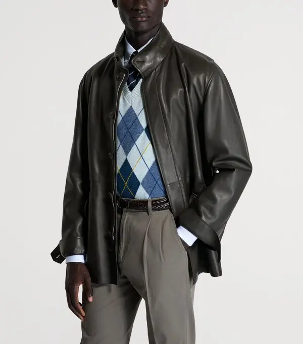 Dunhill Leather Jacket