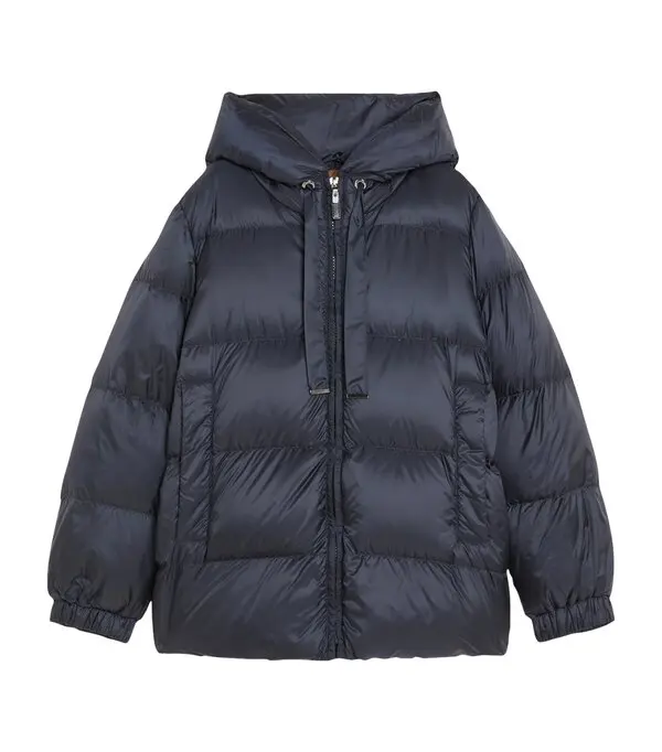 Max Mara Quilted Seia Puffer Jacket - Black