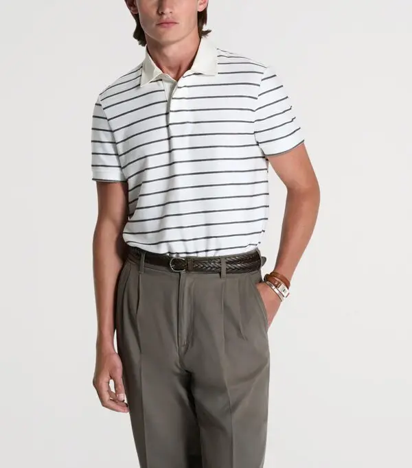 Dunhill Stripe Polo Shirt