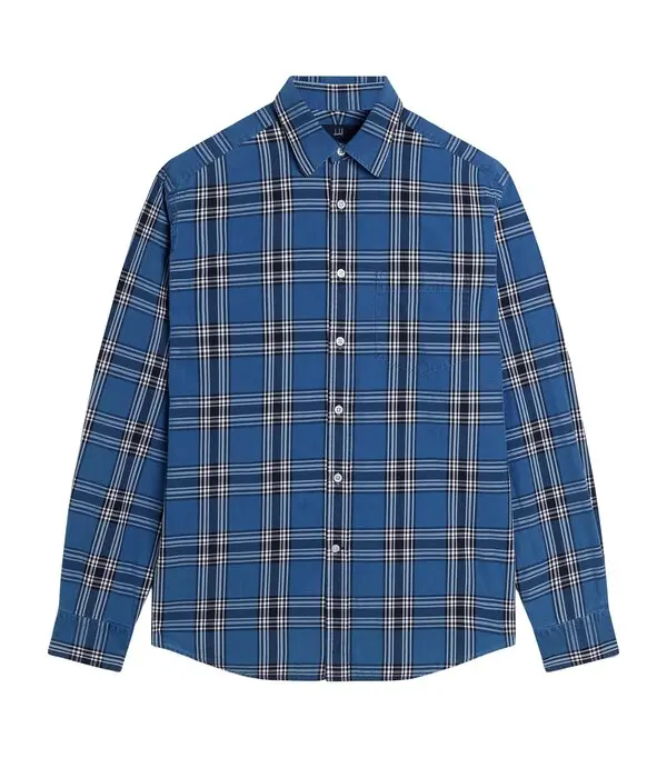 Dunhill Cotton Check Print Shirt