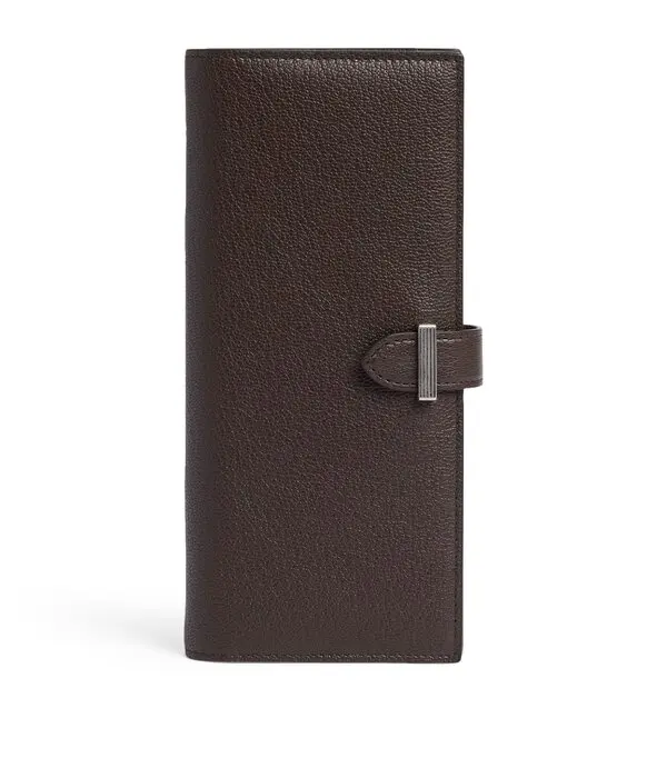 Dunhill Long Capra Leather Alfred Wallet - Brown