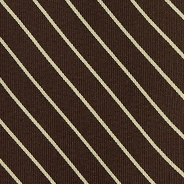 Dunhill Mulberry Silk Stripe Neck Tie - Brown