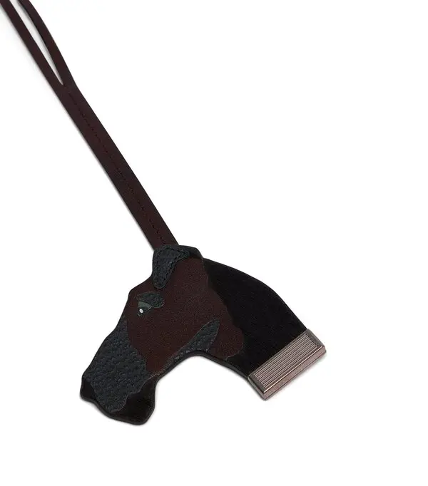 Dunhill Leather Horse Charm