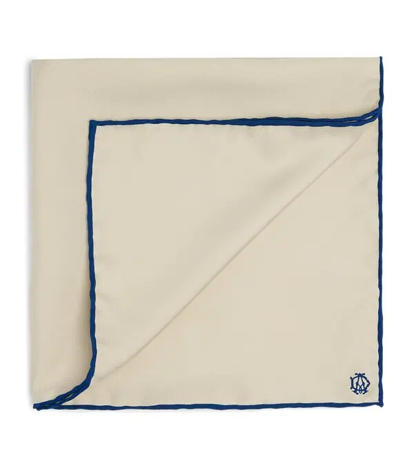 Dunhill Mulberry Silk Neckerchief - Grey