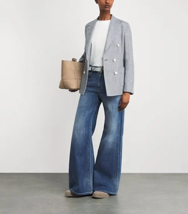 Eleventy Flared Jeans - Blue