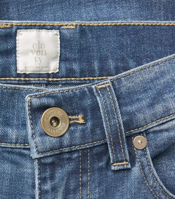 Eleventy Flared Jeans - Blue