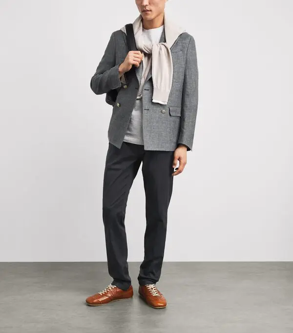Eleventy Cotton-silk Chinos