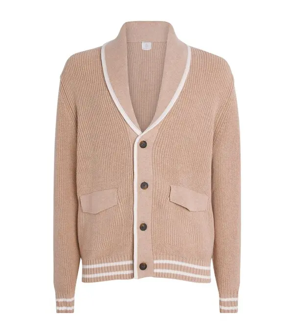 Eleventy Cotton Shawl Cardigan