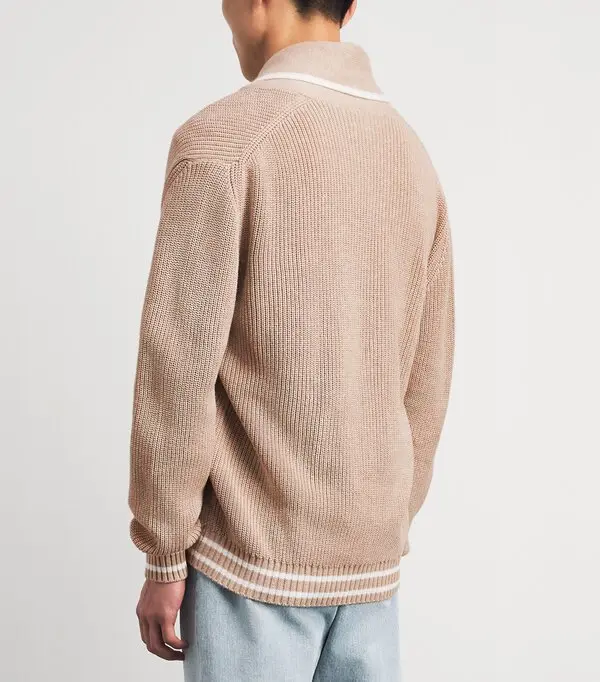 Eleventy Cotton Shawl Cardigan