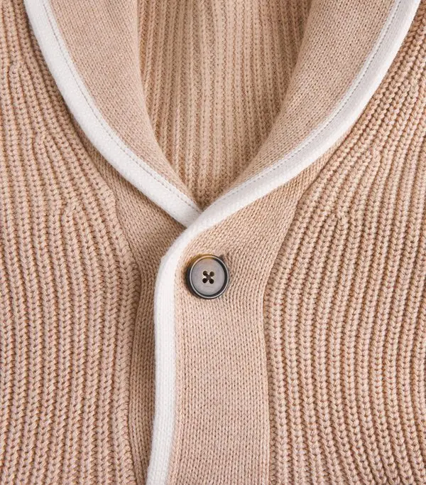 Eleventy Cotton Shawl Cardigan