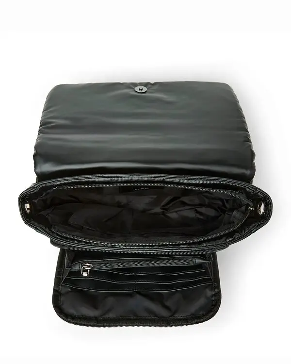 THINK ROYLN Muse Moto Medium Quilted Nylon Crossbody Bag