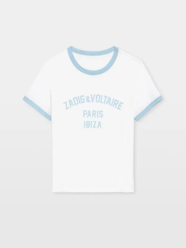 Zadig&Voltaire Cotton T-shirt With Ibiza Print - Judo