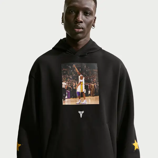 Nike Kobe Dri-fit Fleece Pullover Basketball Hoodie - Black