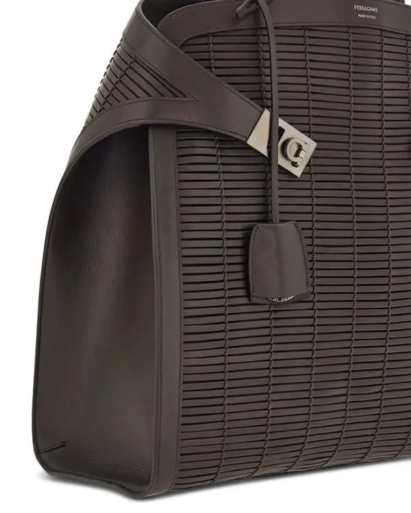 FERRAGAMO Testa Di Moro Tote Bag - T Moro