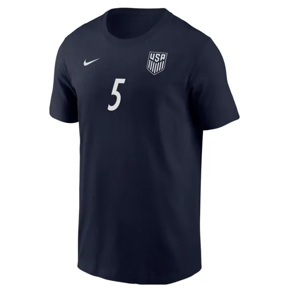 Nike Antonee Robinson Team Usa Soccer T-shirt - Blue