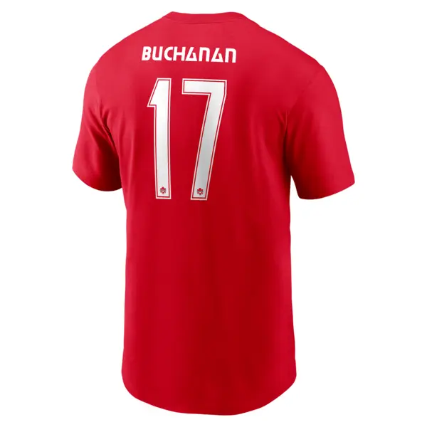 Nike Tajon Buchanan Team Canada Soccer T-shirt