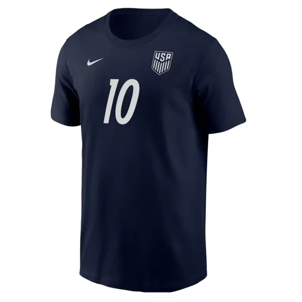 Nike Christian Pulisic Team Usa Soccer T-shirt - Blue
