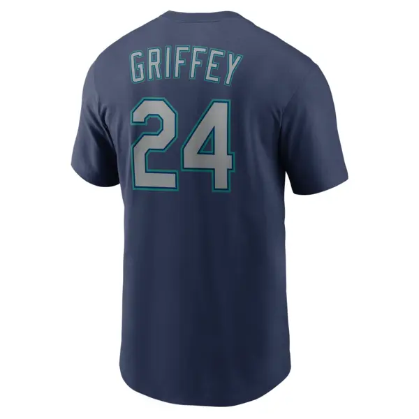 Nike Ken Griffey Jr. Seattle Mariners Cooperstown Mlb T-shirt - Blue