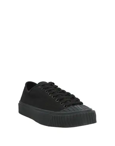 PAURA Low Top Sneakers Textile Fibers - Black