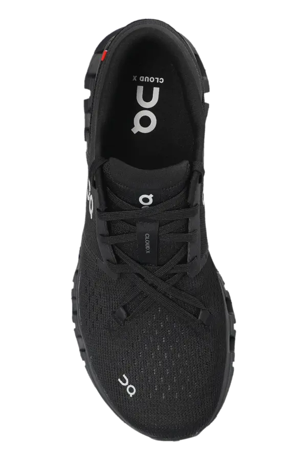 On X 4 Training Shoes - Black