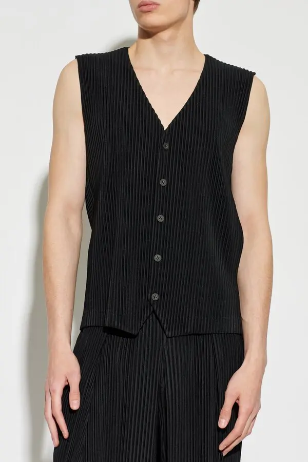 Issey Miyake Pleated Vest