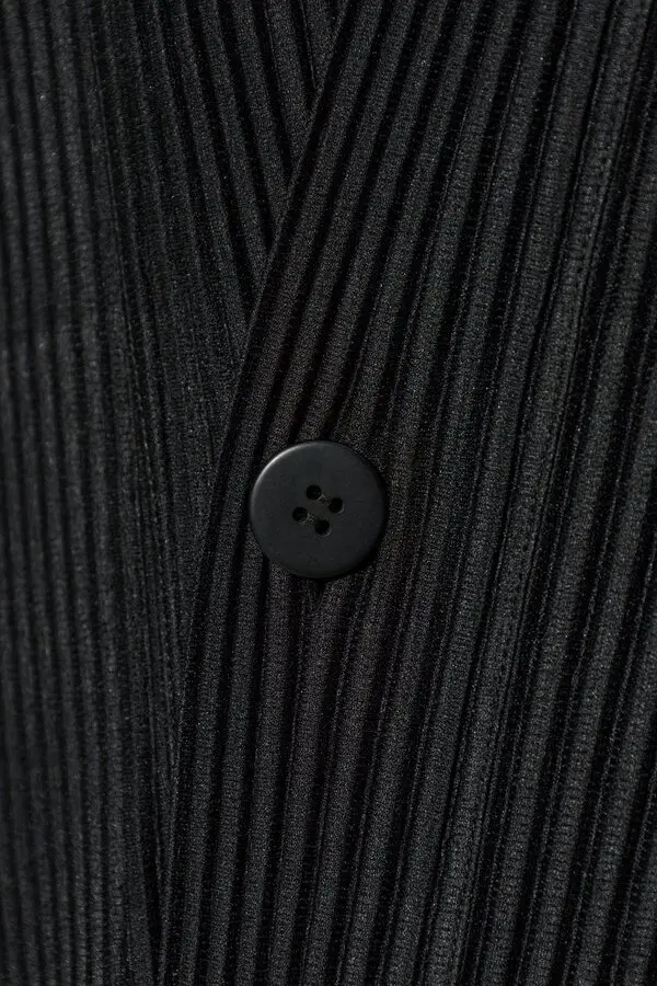 Issey Miyake Pleated Short Coat