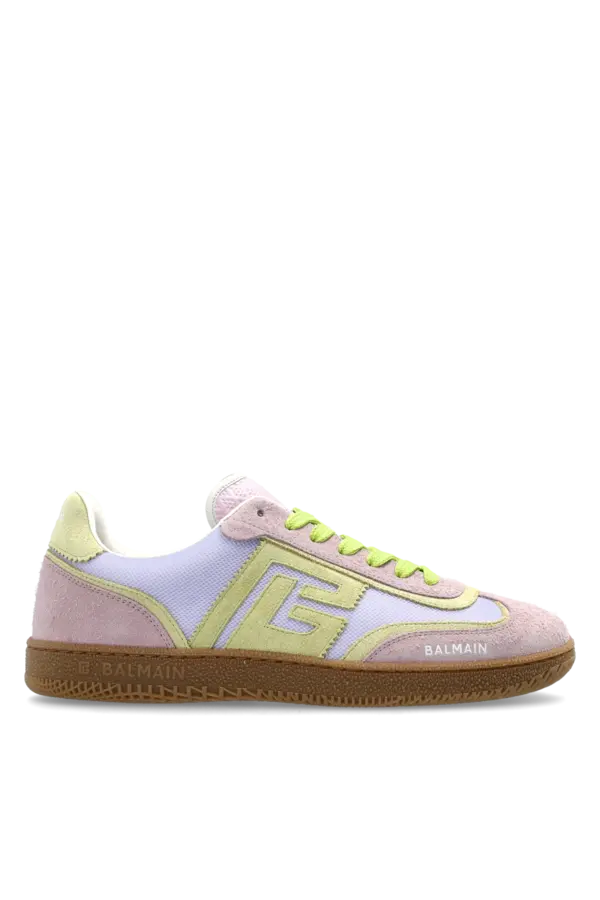 Balmain Swan Low Top Sneakers