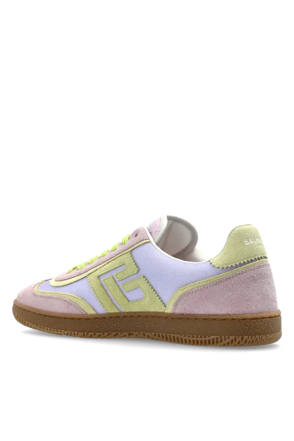 Balmain Swan Low Top Sneakers
