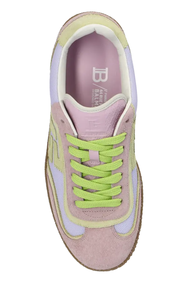 Balmain Swan Low Top Sneakers
