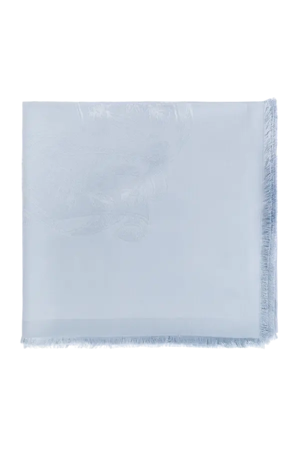 FERRAGAMO Silk Scarf - Blue