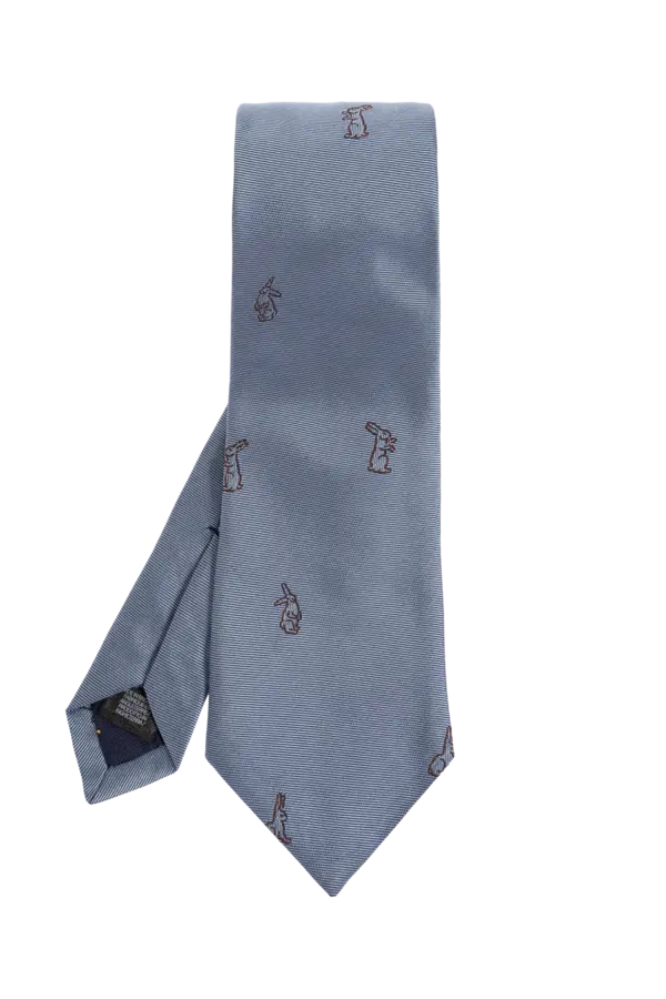 Paul Smith Silk Neck Tie - Blue