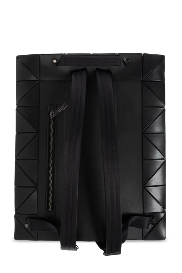 Issey Miyake Geometric Panel Backpack - Black