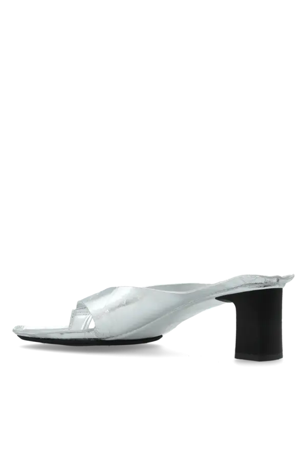 MAISON MARGIELA Metallic Heeled Mules