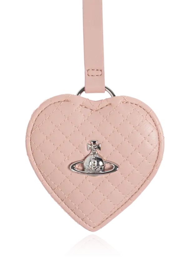 VIVIENNE WESTWOOD Heart Charm With Mirror - Pink