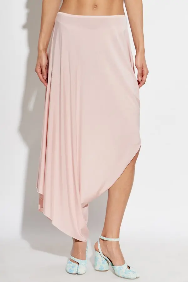 MAISON MARGIELA Asymmetrical Skirt With Ruffles