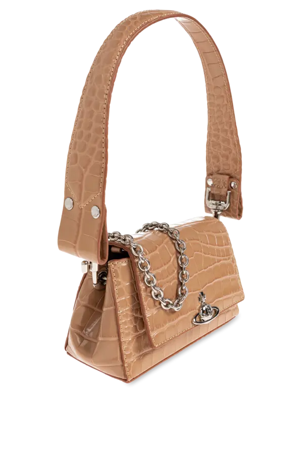 VIVIENNE WESTWOOD Hazel Small Croc Effect Bag