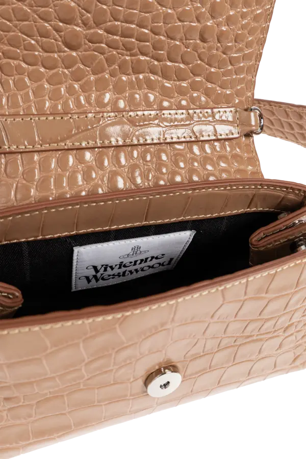 VIVIENNE WESTWOOD Hazel Small Croc Effect Bag