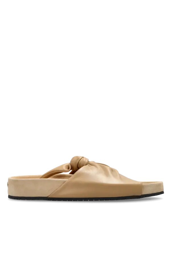 LANVIN Cocoon" Slides - Beige