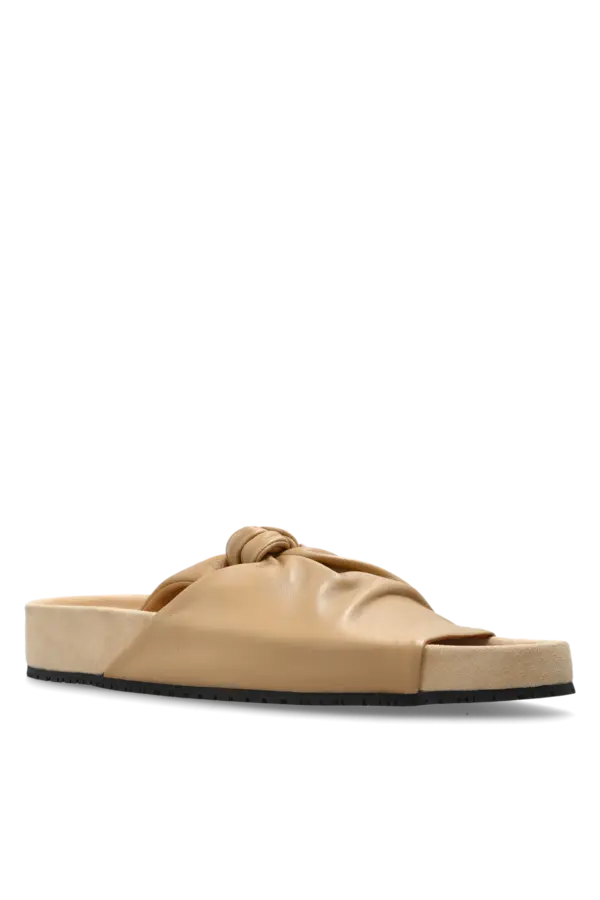 LANVIN Cocoon" Slides - Beige
