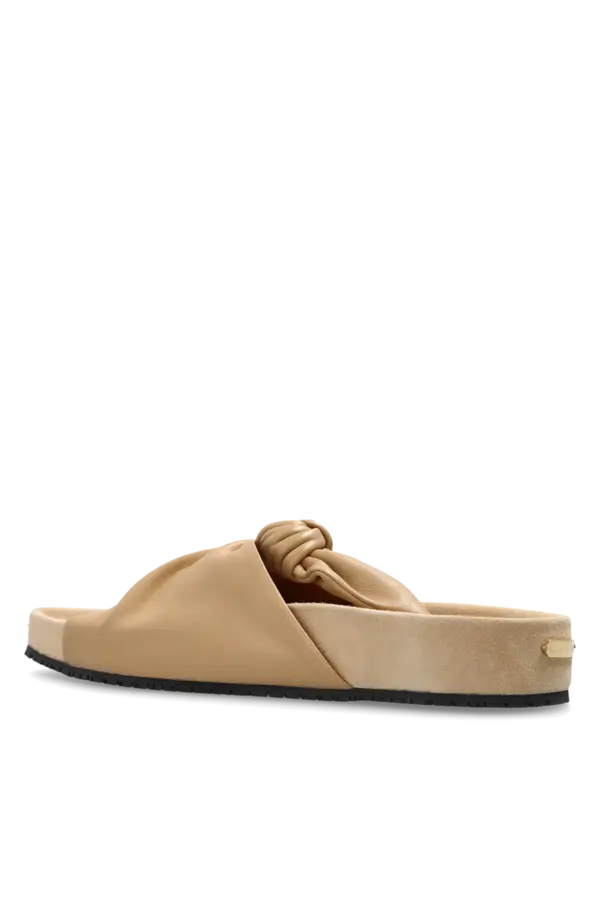 LANVIN Cocoon" Slides - Beige