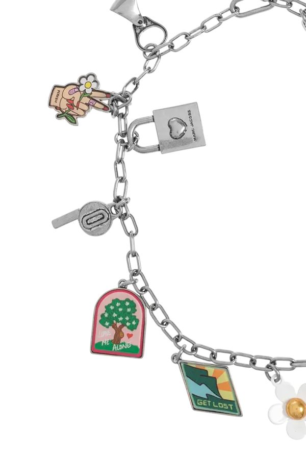 Marc Jacobs Charm Necklace With Mixed Motifs