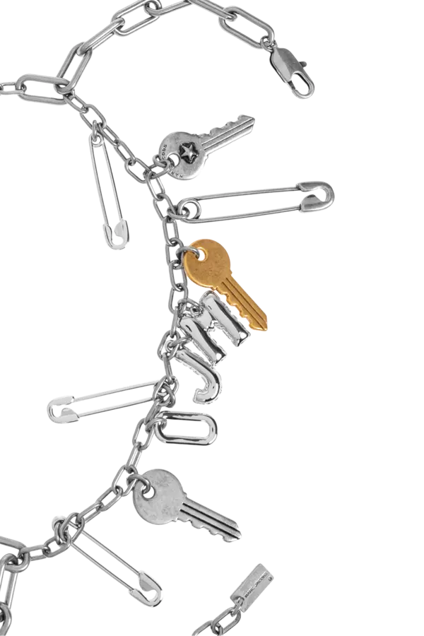 Marc Jacobs Charm Necklace With Mixed Motifs
