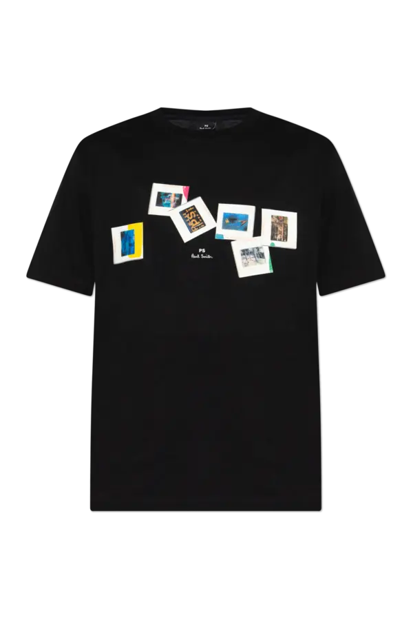 Paul Smith T-shirt With Print - Black