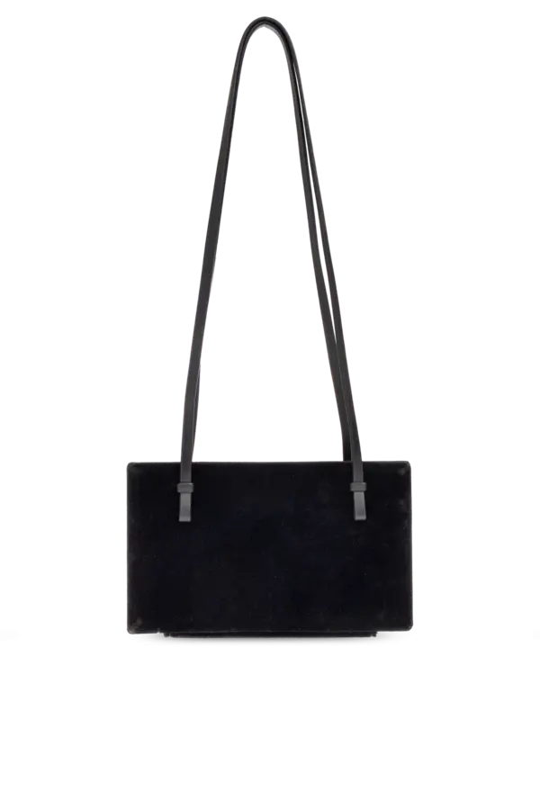 TOTEME Cocktail" Velvet Shoulder Bag - Black