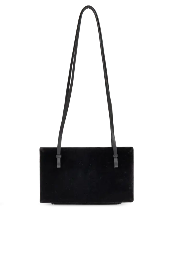 TOTEME Cocktail" Velvet Shoulder Bag - Black