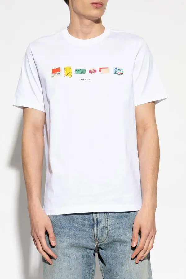 Paul Smith T-shirt With Colorful Print